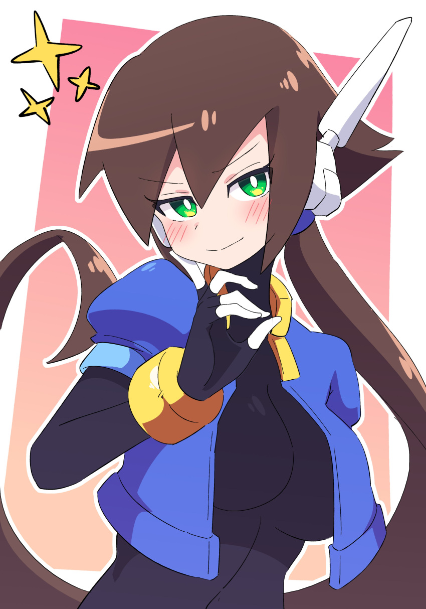 The Big Imageboard Tbib 1girl Absurdres Aile Mega Man Zx Black