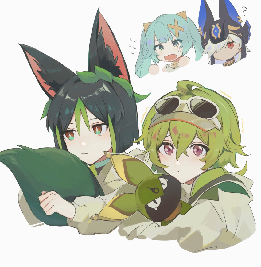 The Big ImageBoard (TBIB) - animal ears black hair character request ...