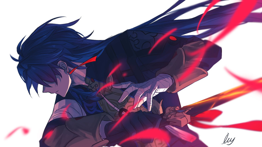 The Big ImageBoard (TBIB) - 1boy bandaged hand bandages black gloves ...