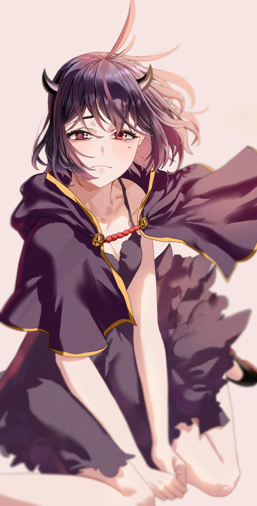 The Big ImageBoard (TBIB) - 1girl absurdres antenna hair black capelet black clover black dress ...