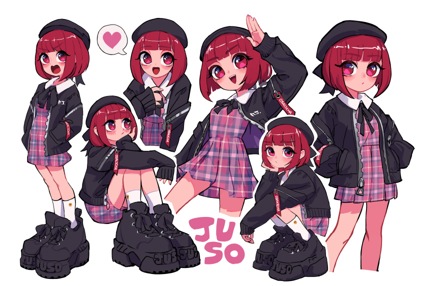 The Big ImageBoard (TBIB) - 1girl absurdres arima kana beret black footwear black headwear black ...