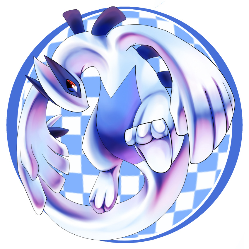 The Big ImageBoard (TBIB) - 1:1 ambiguous gender blue body front view ...