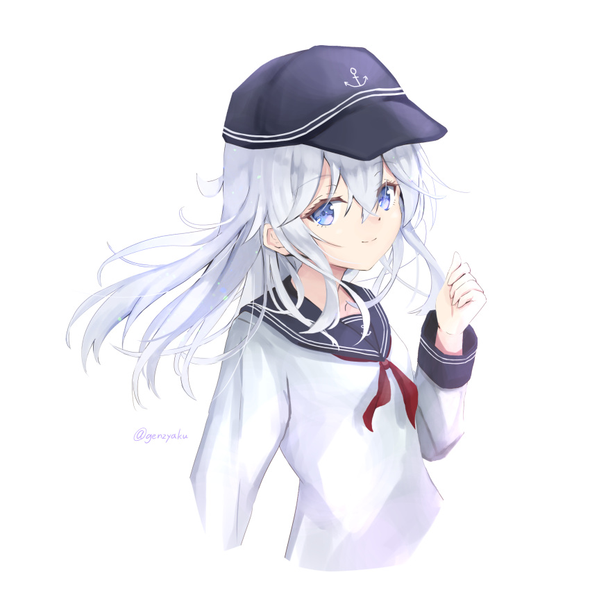 The Big ImageBoard (TBIB) - 1girl anchor symbol black hat black sailor ...