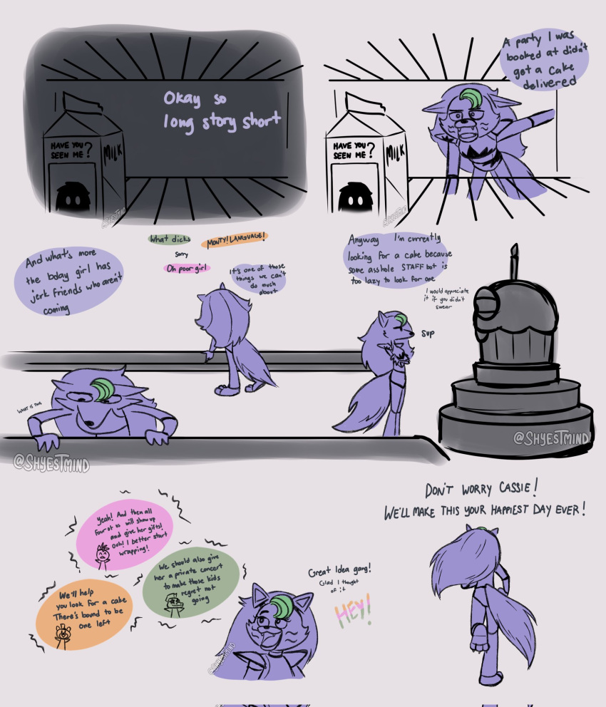 The Big ImageBoard (TBIB) - animatronic anthro comic dialogue english ...