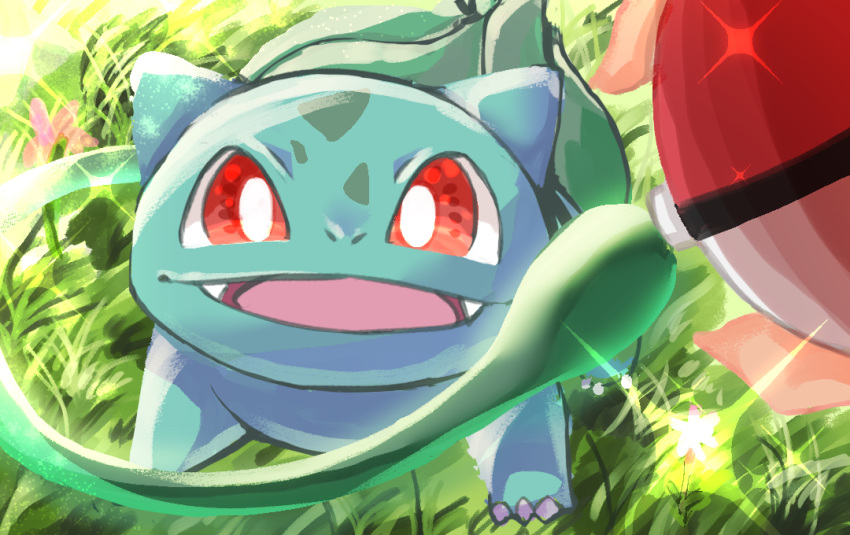 The Big ImageBoard (TBIB) - animal focus bright pupils bulbasaur claws ...