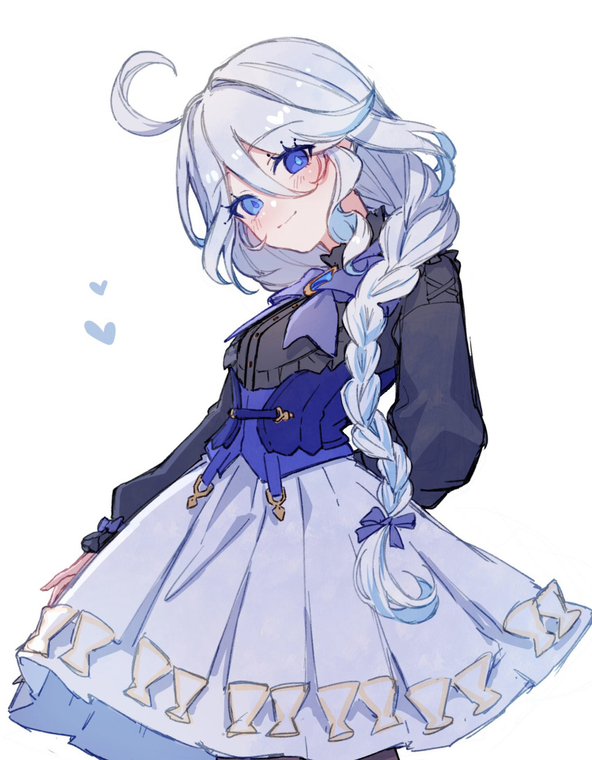 The Big ImageBoard (TBIB) - alternate costume blue eyes blue hair bow ...