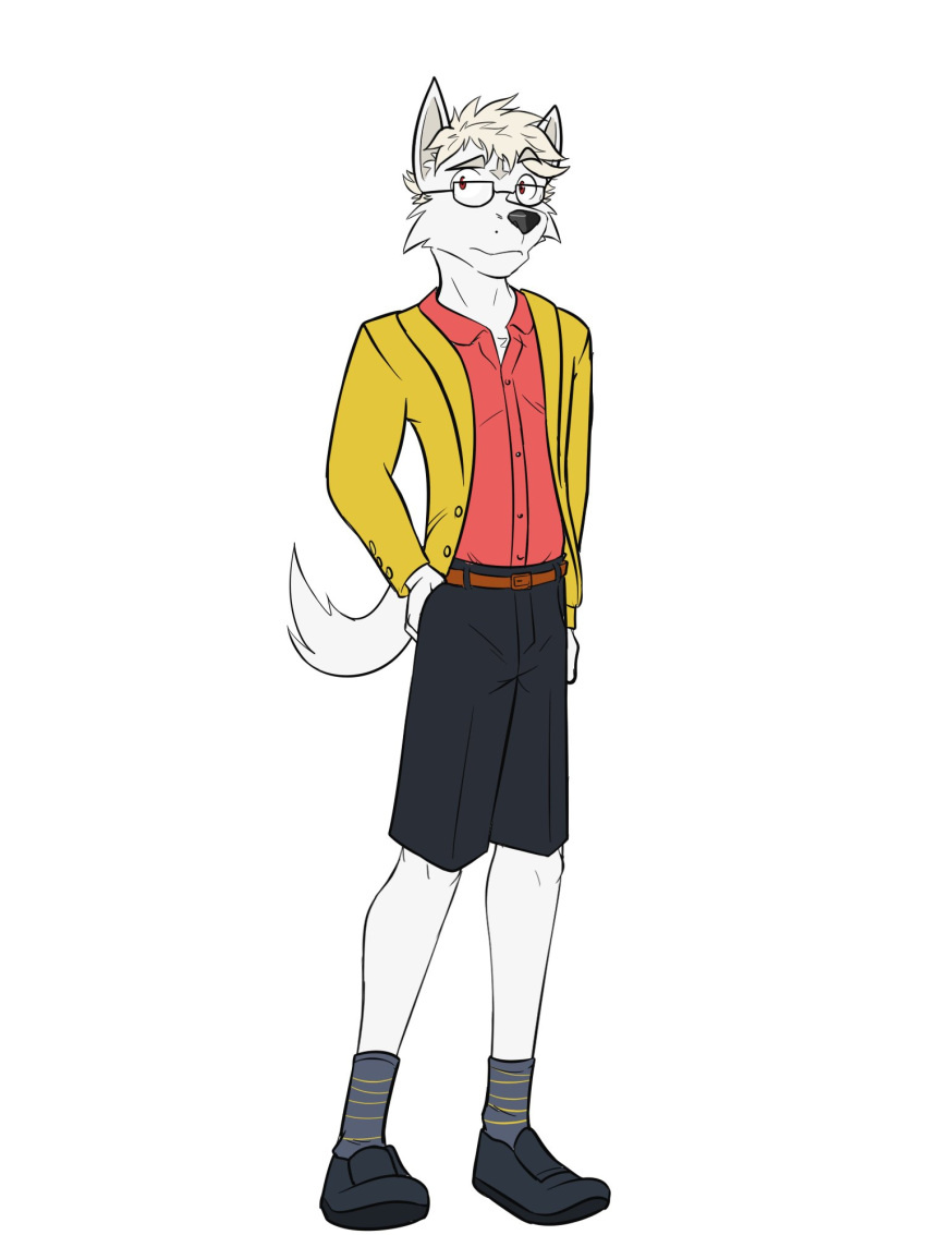 The Big ImageBoard (TBIB) - adastra adastra (series) anthro belt bottomwear canid canine canis ...