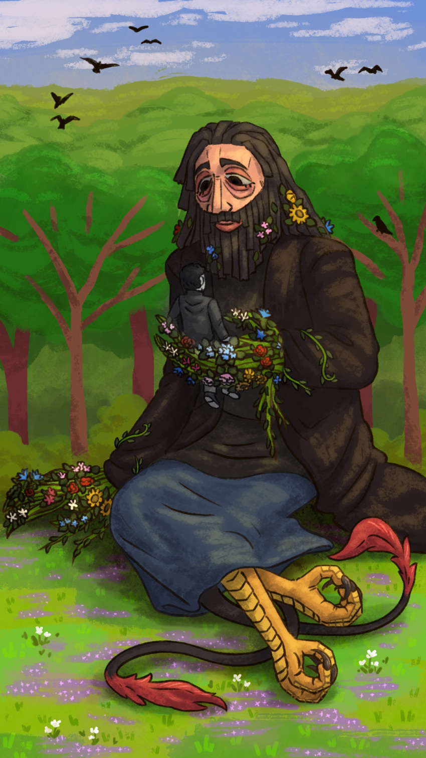 The Big ImageBoard (TBIB) - 2 tails 4 toes avian avian feet bird black ...