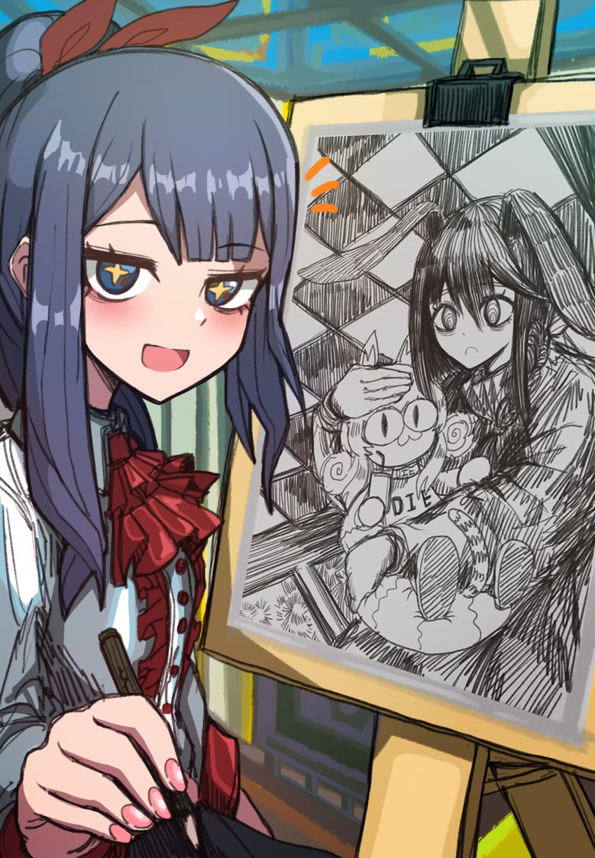 The Big ImageBoard (TBIB) - + + 3girls :3 :d @ @ animal ears ascot ...