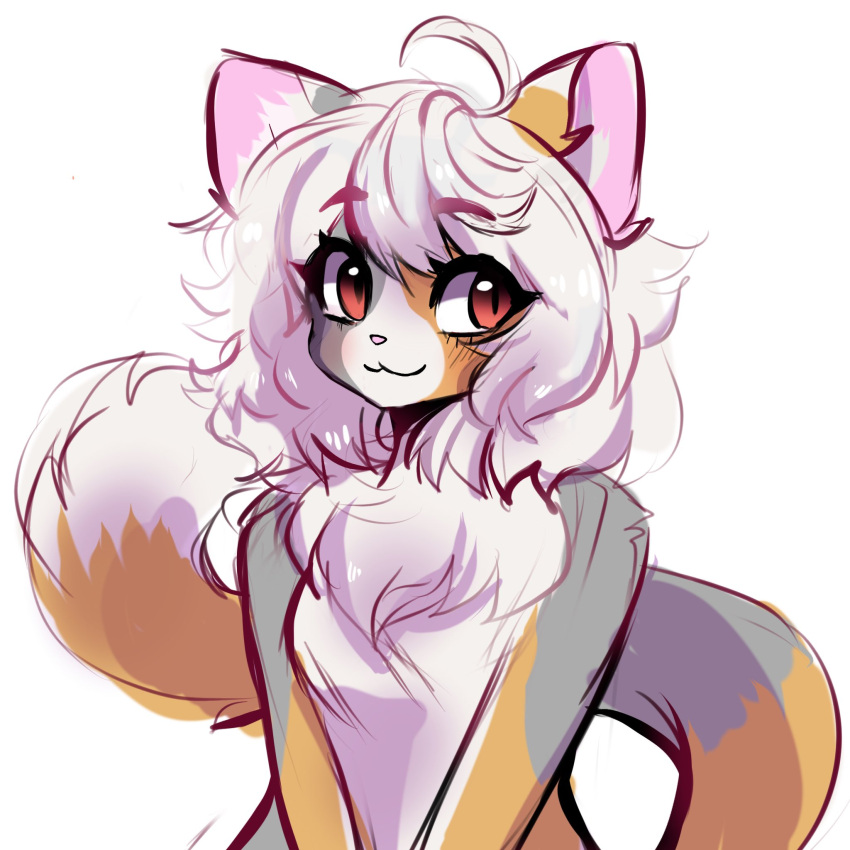 The Big ImageBoard (TBIB) - anakoluth anthro arcanis (hahaluckyme) calico cat digital media ...