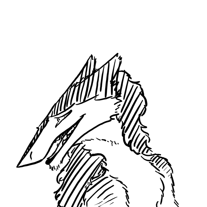 The Big Imageboard Tbib 11 Ambiguous Gender Anthro Black And White Hi Res John