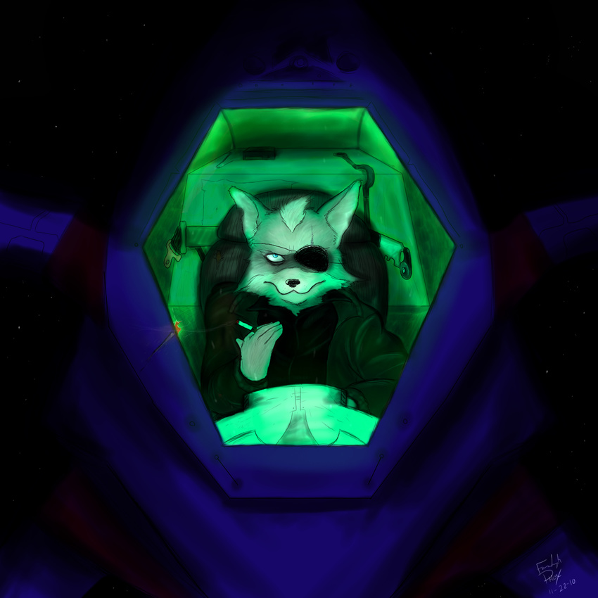 The Big ImageBoard (TBIB) - 1:1 anthro canid canine canis cigarette eye patch eyewear fredryk ...