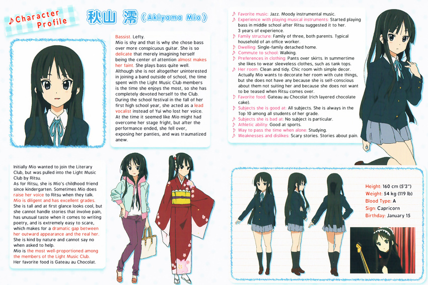The Big ImageBoard (TBIB) - akiyama mio character profile character ...