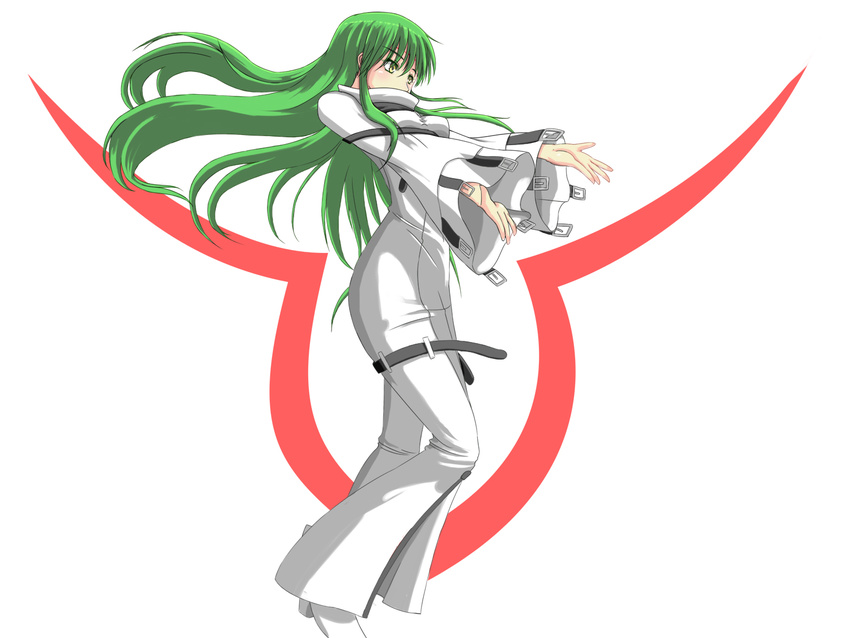 The Big Imageboard Tbib Bodysuit C C Cc Code Geass Female Green