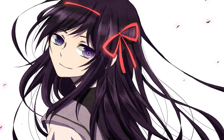 The Big Imageboard Tbib Akemi Homura Bad Id Bad Pixiv Id Black Hair