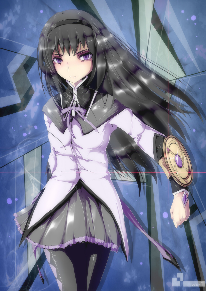 The Big Imageboard Tbib Akemi Homura Black Hair Hairband Highres