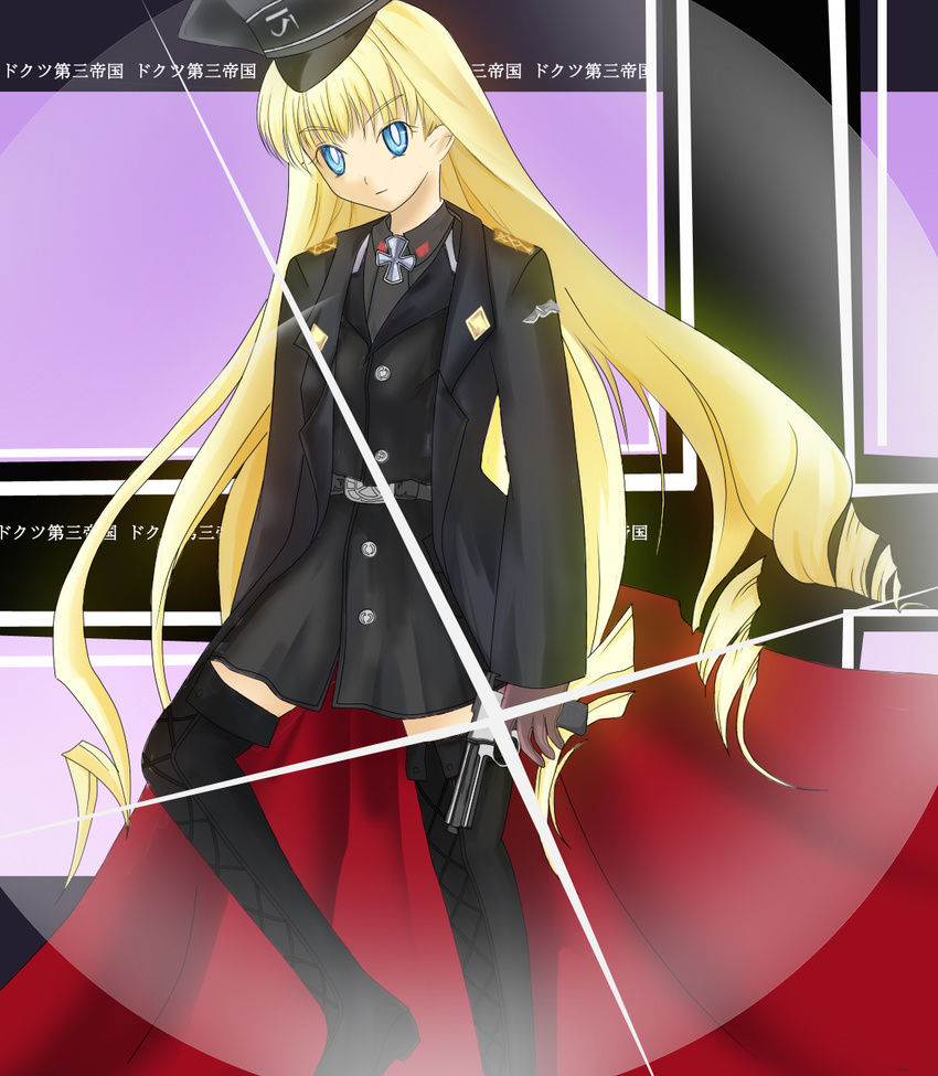 The Big ImageBoard (TBIB) - alice soft blonde hair blue eyes boots ...