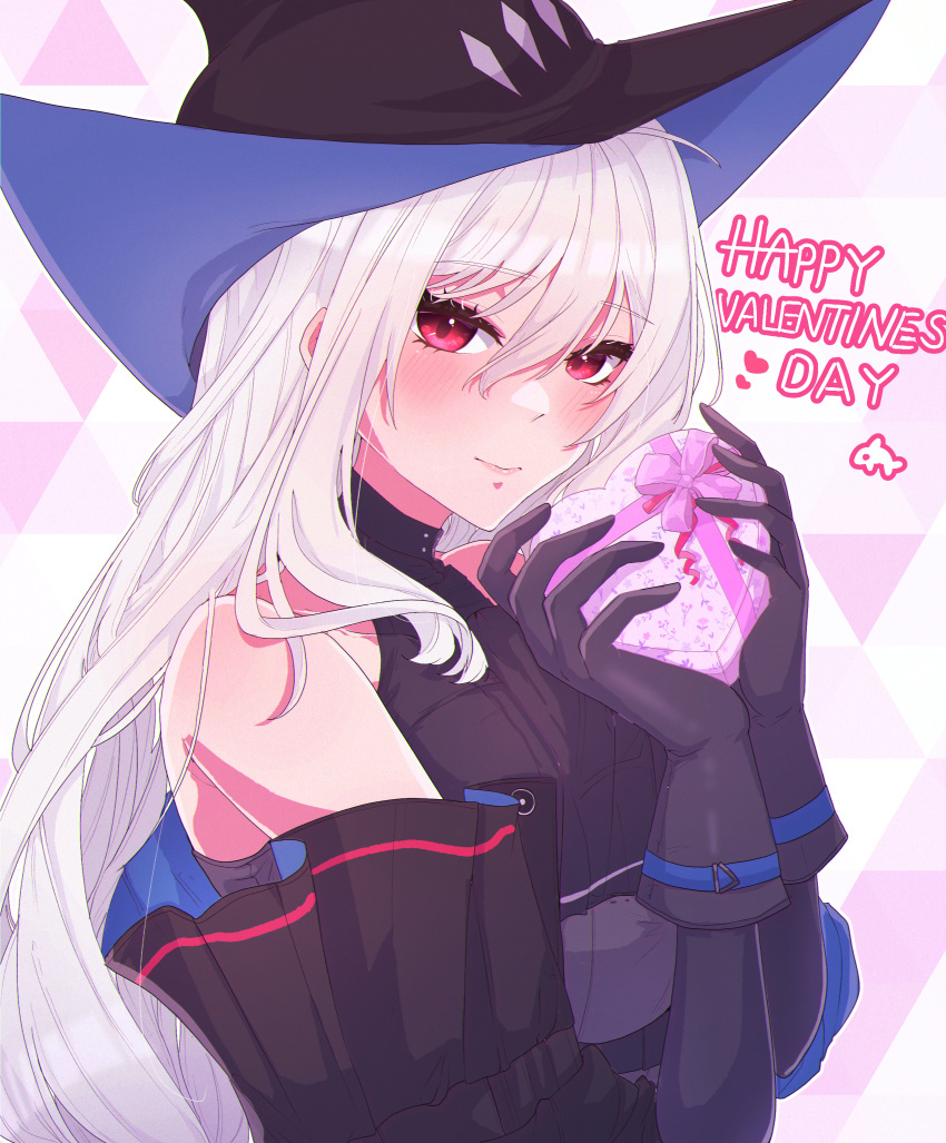 The Big ImageBoard (TBIB) - 1girl absurdres arknights bare shoulders black gloves black headwear ...