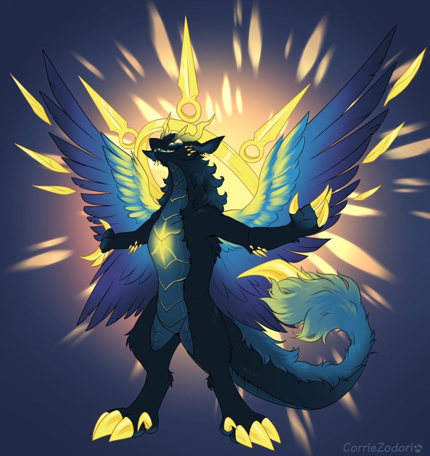 The Big Imageboard Tbib Absurd Res Aura Cheek Spikes Corriezodorie Deity Eclipse Eternum