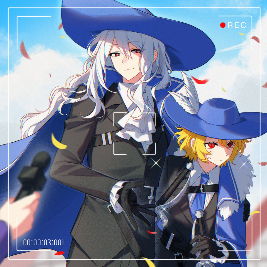 The Big ImageBoard (TBIB) - 1boy 1girl ascot belt belt buckle black belt black gloves black ...