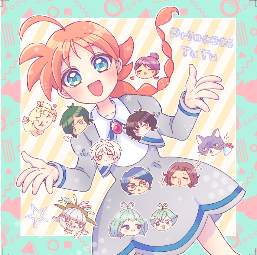 The Big ImageBoard (TBIB) - 6+boys 6+girls ahiru (princess tutu) ahoge ...