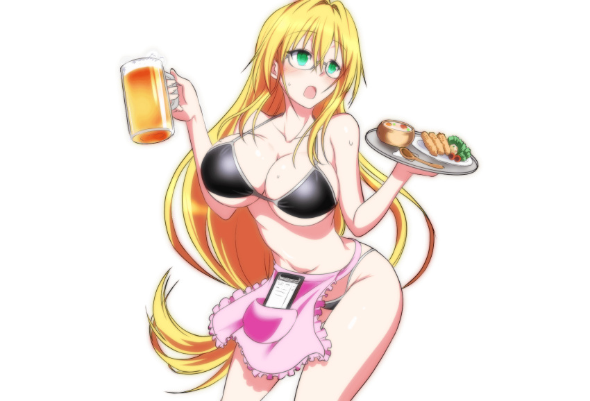 The Big ImageBoard (TBIB) - 1girl alcohol bare arms bare legs bare shoulders beer beer mug ...