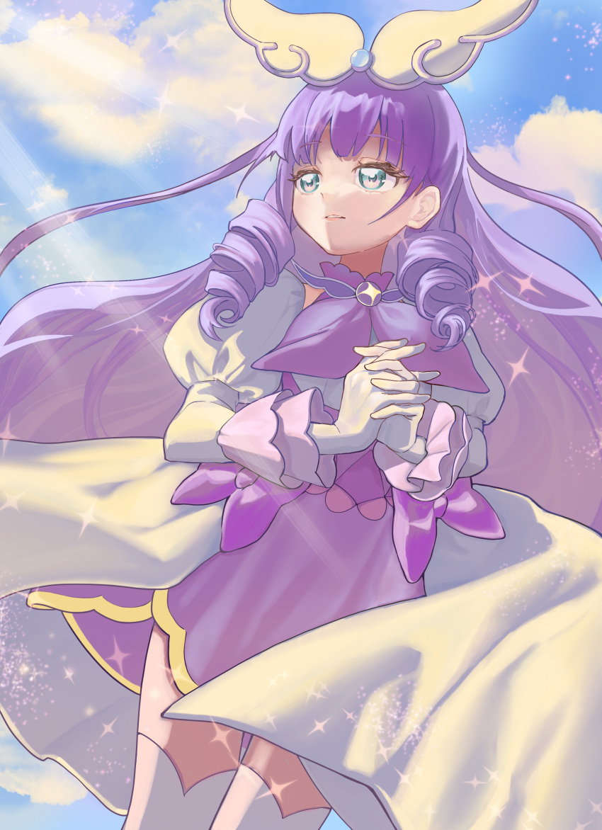 The Big ImageBoard (TBIB) - 1girl absurdres aqua eyes blunt bangs bow bowtie cure noble dress ...