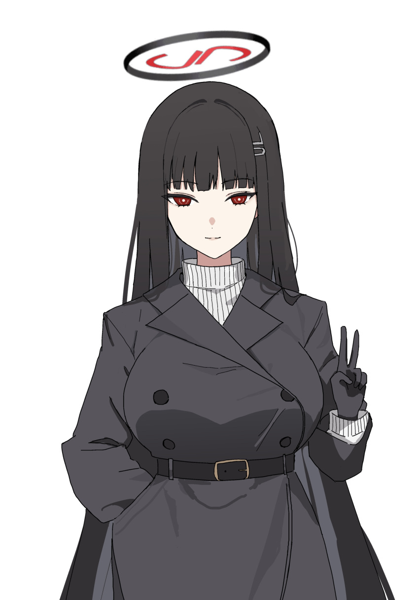 The Big ImageBoard (TBIB) - 1girl absurdres aremen black gloves black hair blue archive blunt ...