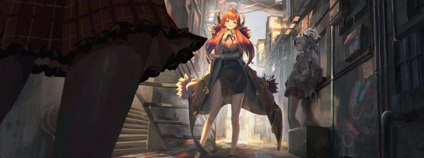 The Big ImageBoard (TBIB) - 3girls absurdres aru (blue archive) bag ...