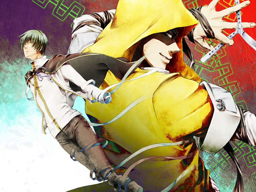 The Big ImageBoard (TBIB) - 2boys arc system works blazblue green hair ...