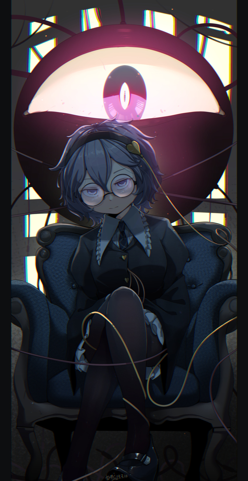 The Big Imageboard Tbib 1girl Absurdres Alternate Costume Armchair