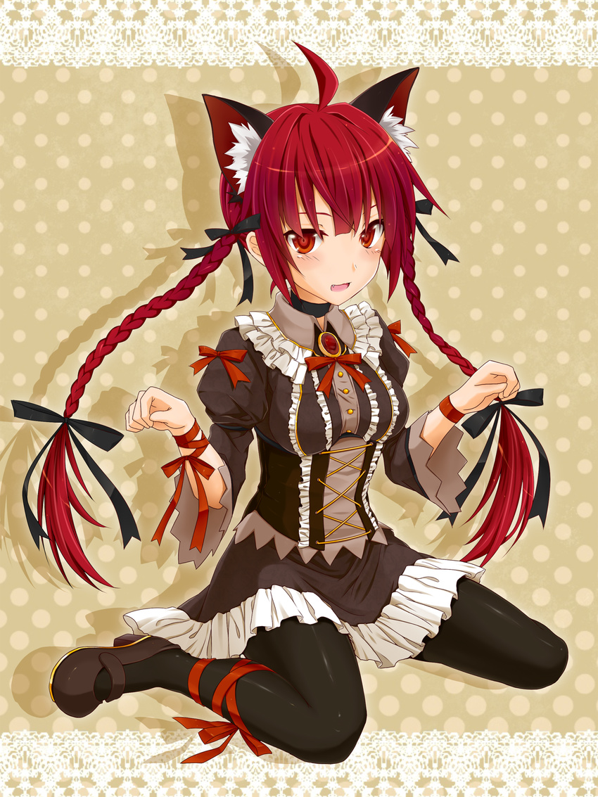 The Big ImageBoard (TBIB) - 1girl ahoge alternate costume animal ears ...
