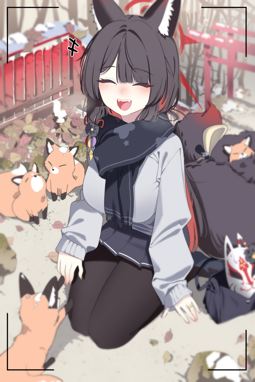 The Big ImageBoard (TBIB) - 1girl absurdres alternate costume animal ear fluff animal ears black ...