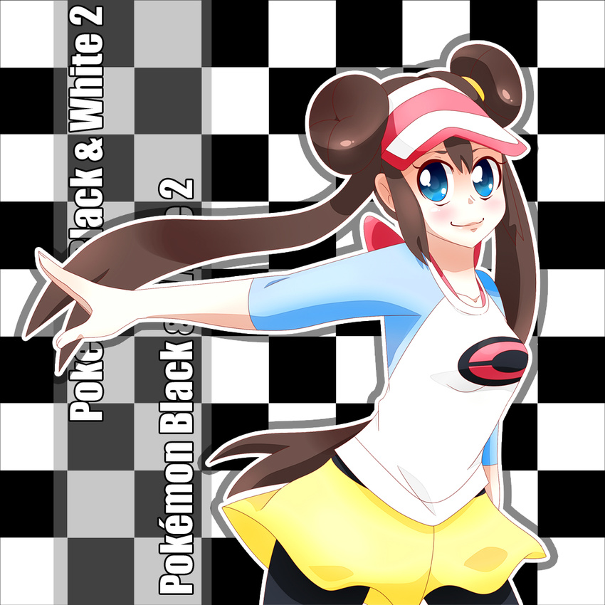 The Big ImageBoard (TBIB) - 1girl checkered background commentary ...