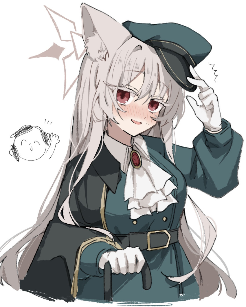 The Big ImageBoard (TBIB) - 1girl akira (blue archive) animal ears blue ...