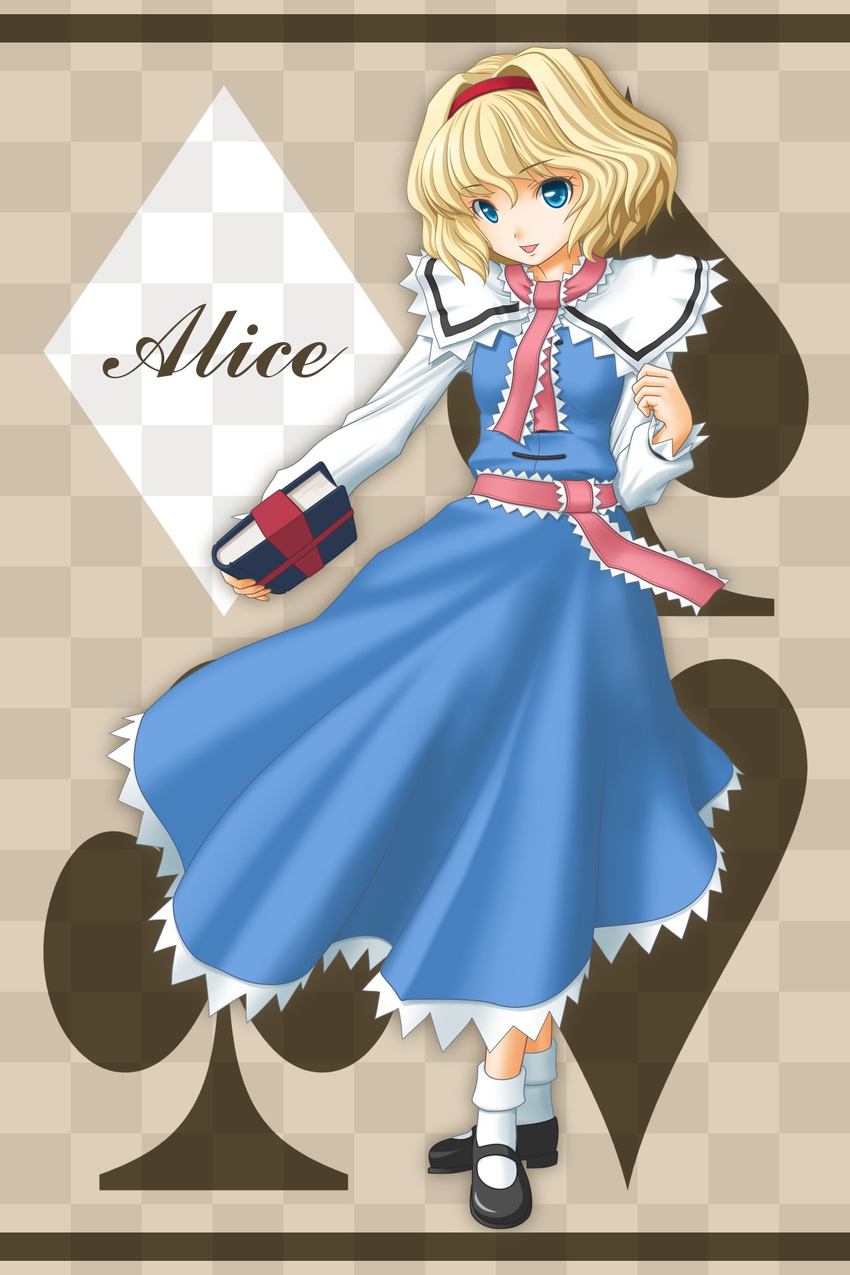 The Big ImageBoard (TBIB) - 1girl alice margatroid blonde hair blue ...
