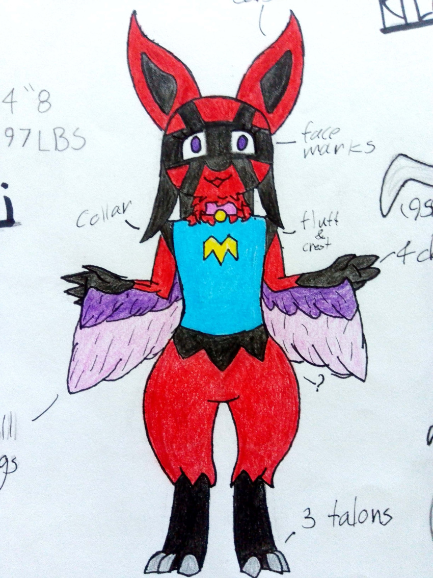 The Big Imageboard Tbib 34 3 Talons 4 Claws Absurd Res Anthro Avali Avian Big Ears Black