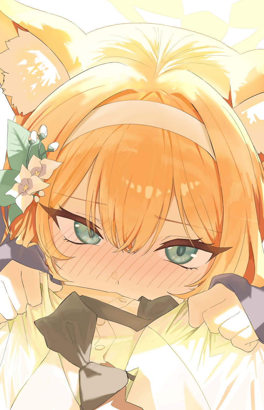 The Big ImageBoard (TBIB) - 1-5iro 1girl 1other absurdres animal ear fluff animal ears black ...