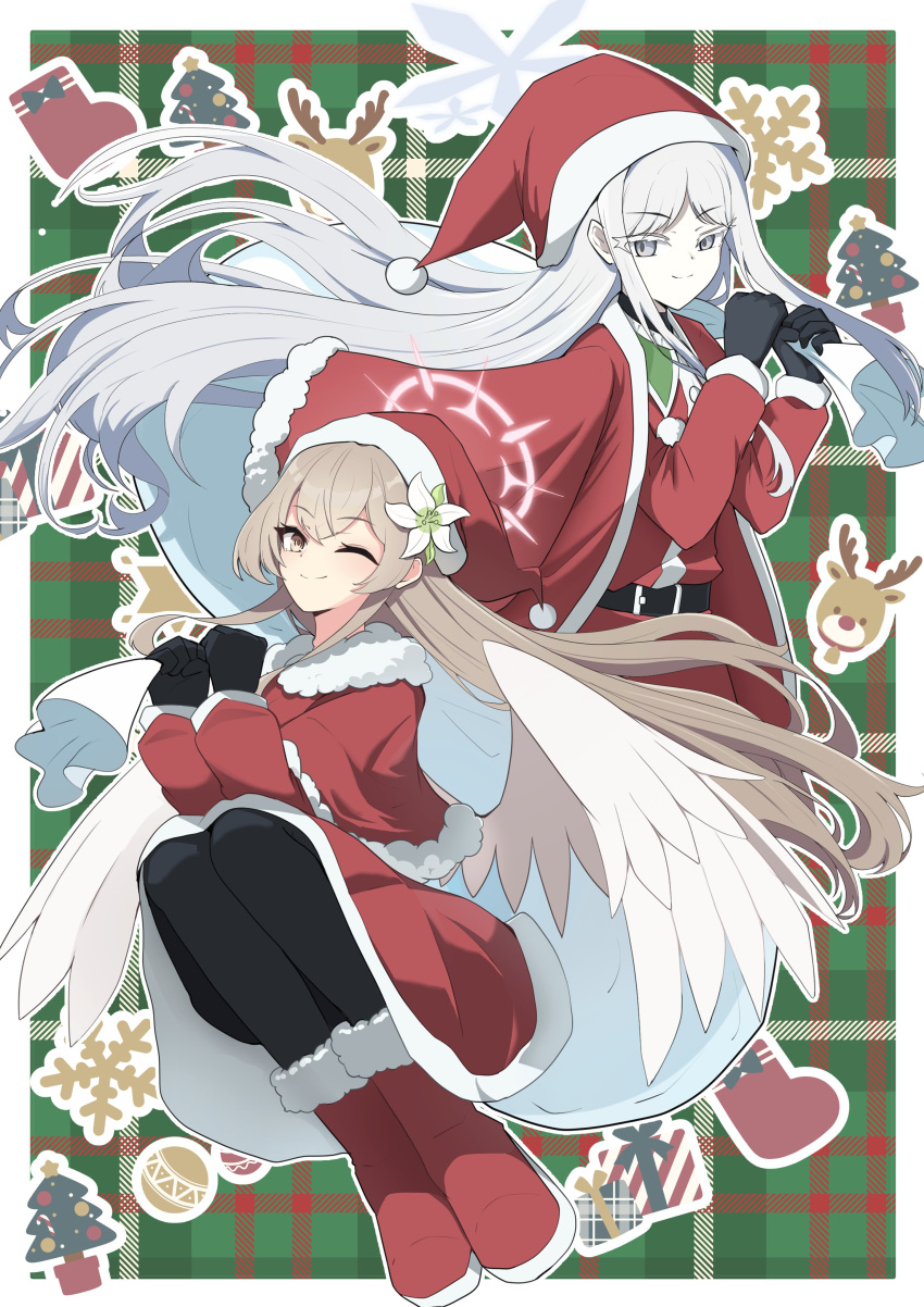 The Big ImageBoard (TBIB) - 2girls absurdres angel wings belt belt ...