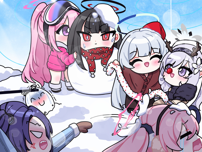 The Big ImageBoard (TBIB) - 1other 6+girls absurdres anger vein angry ...