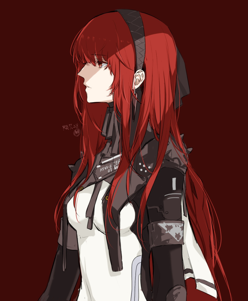 The Big ImageBoard (TBIB) - 1girl armband black armband black bodysuit black ribbon bodysuit ...