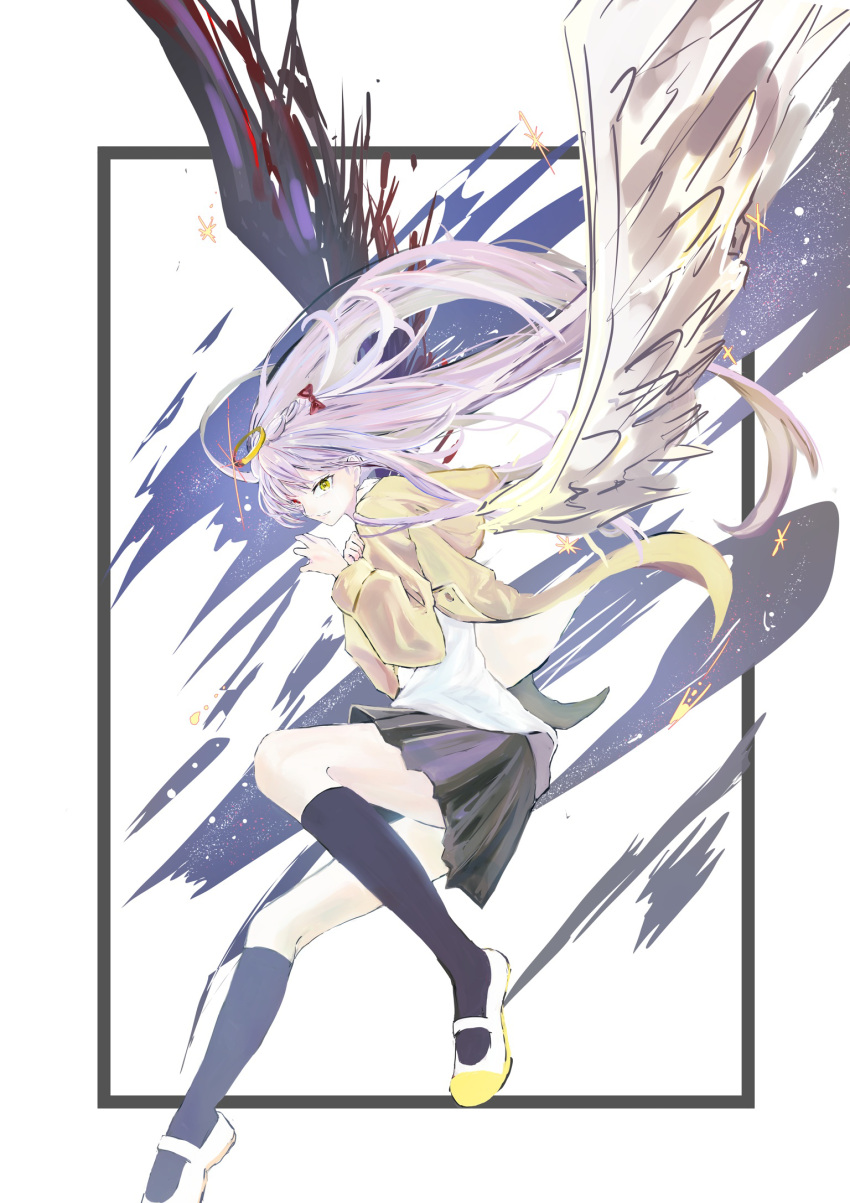 The Big ImageBoard (TBIB) - 1girl angel angel chan (tuyu) angel wings ...