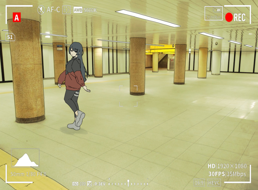 The Big ImageBoard (TBIB) - 1girl backrooms (creepypasta) black hair ...