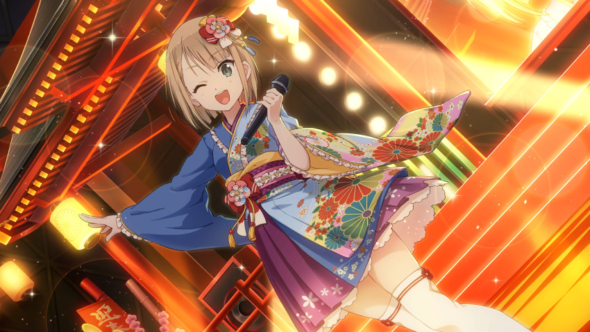 The Big ImageBoard (TBIB) - 1girl 22/7 22/7 ongaku no jikan alternate hair ornament blonde hair ...