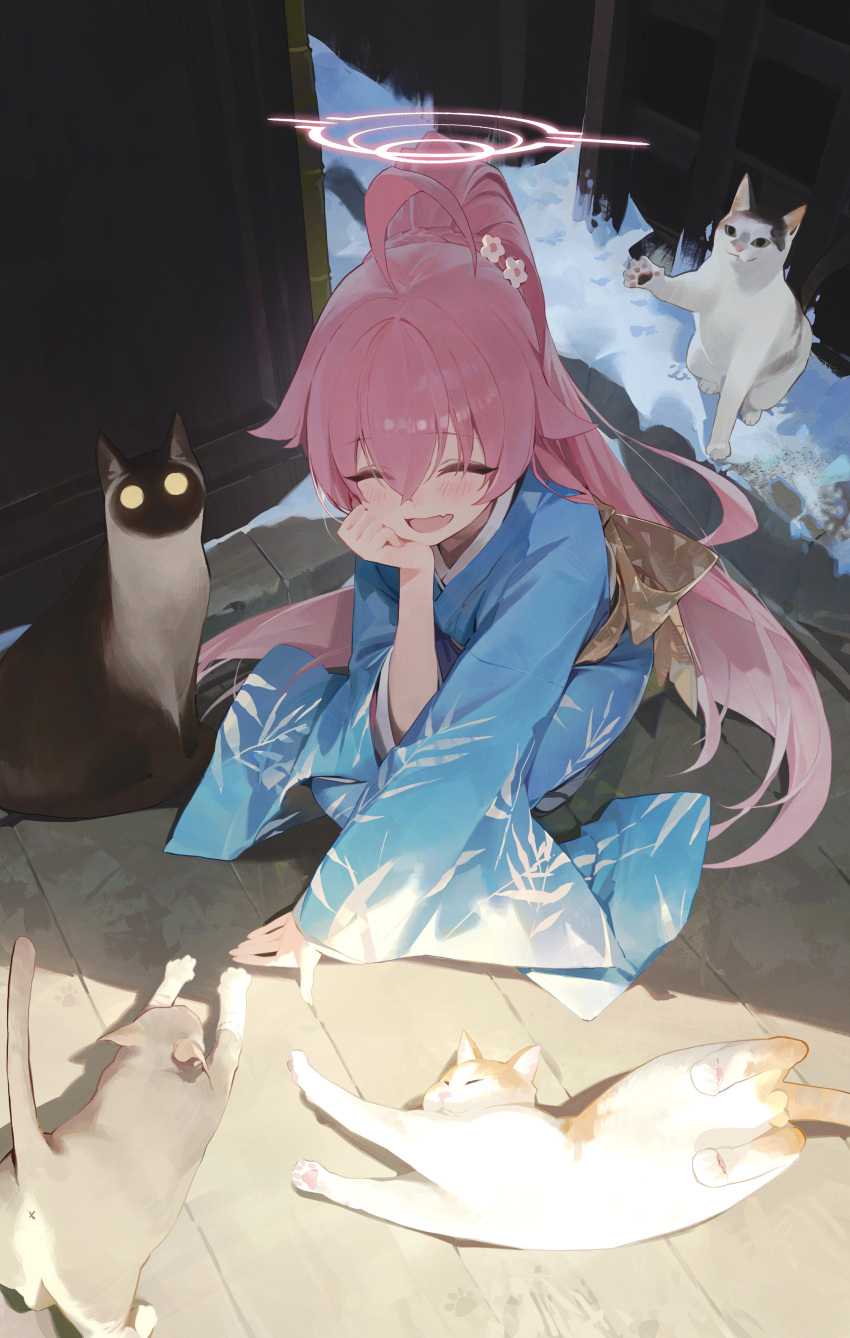 The Big ImageBoard (TBIB) - 1girl absurdres ahoge blue archive blue ...