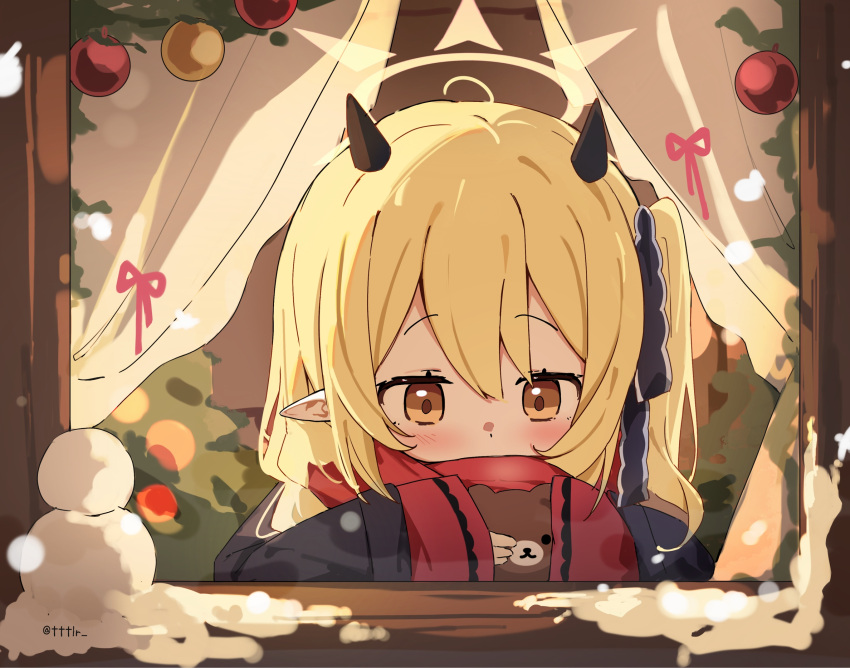 The Big ImageBoard (TBIB) - 1girl blonde hair blue archive blush ...