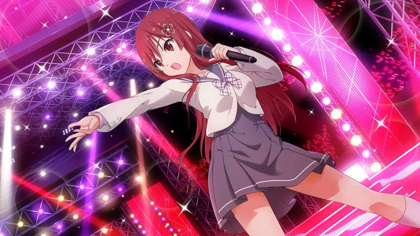 The Big ImageBoard (TBIB) - 1girl 22/7 22/7 ongaku no jikan concert dutch angle flower game cg ...