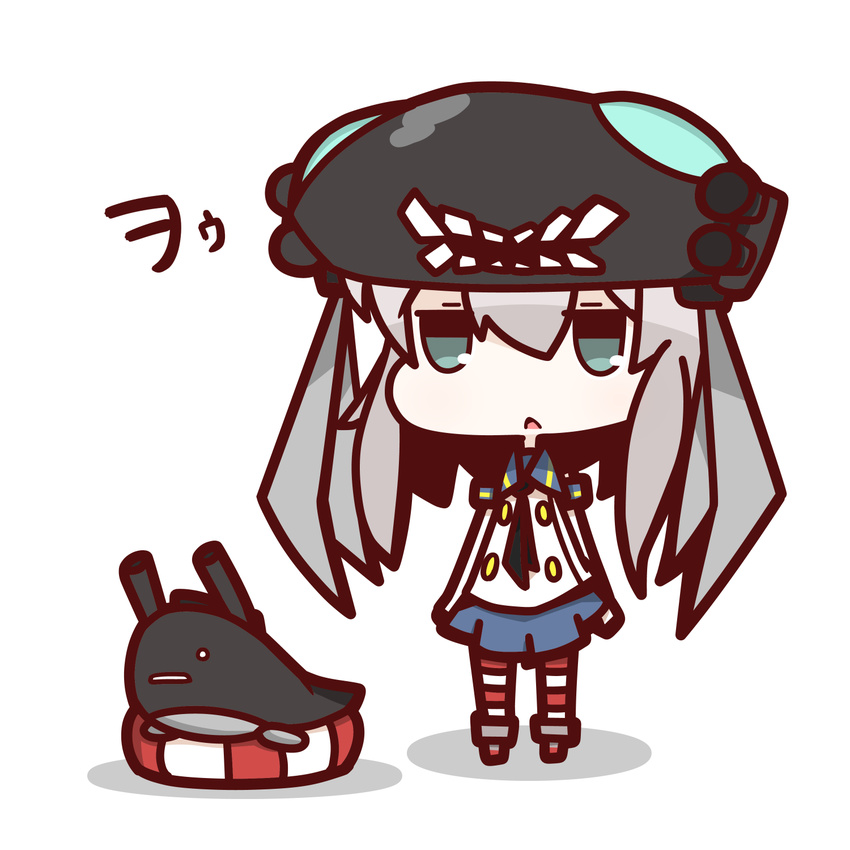 The Big ImageBoard (TBIB) - 1girl abyssal ship blue eyes chibi ...