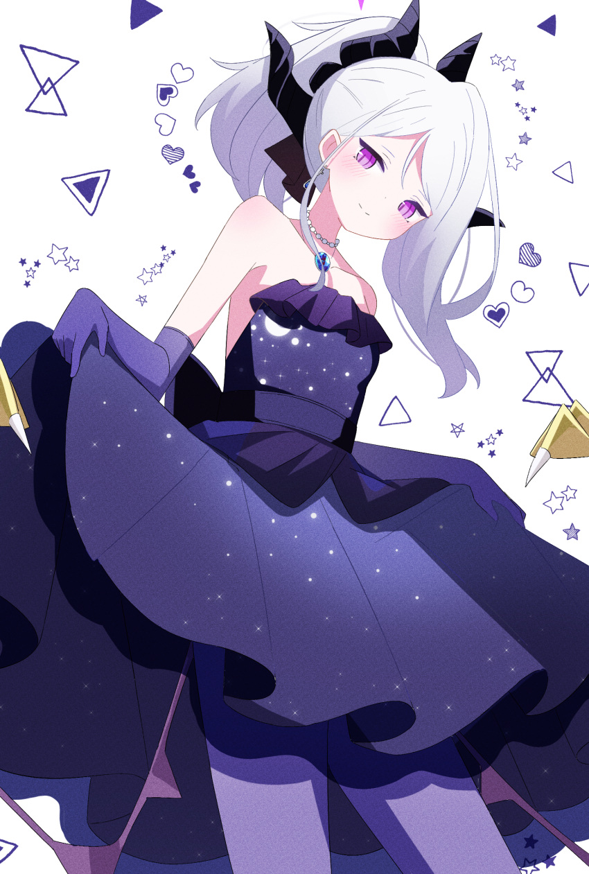 The Big ImageBoard (TBIB) - 1girl alternate costume alternate hairstyle bare shoulders black ...