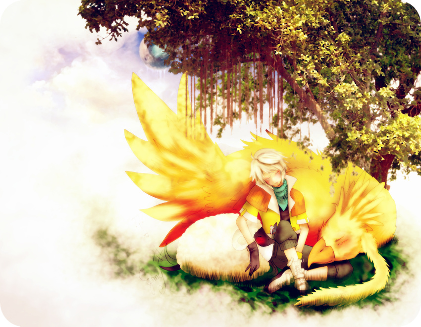 The Big ImageBoard (TBIB) - 1boy chocobo emy-san final fantasy final ...